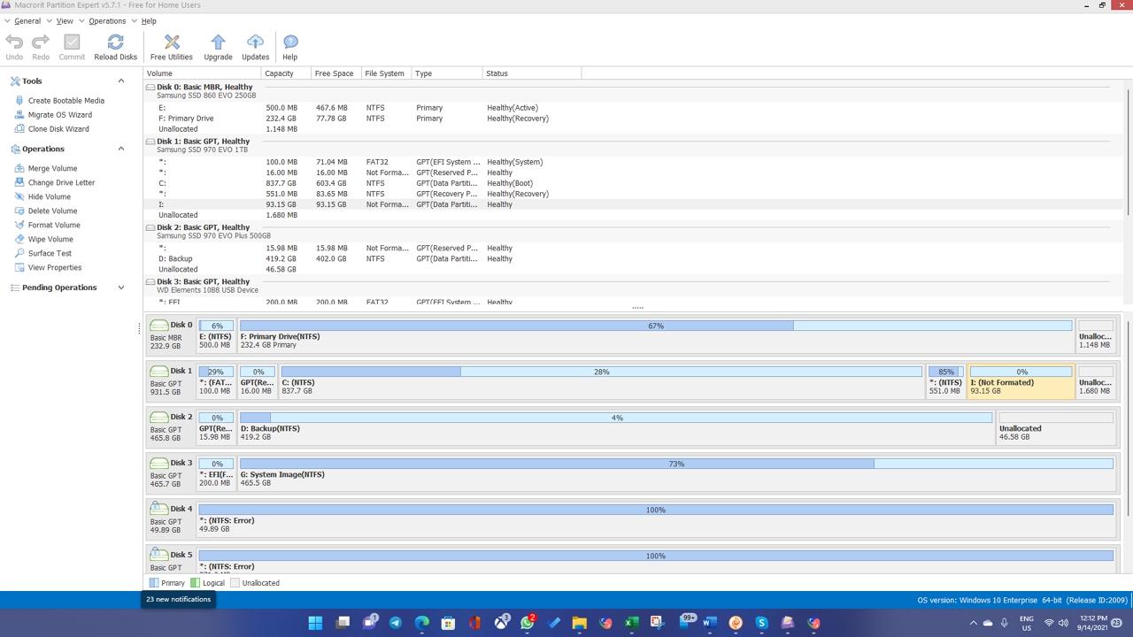 Guide to Disk management in Windows 11